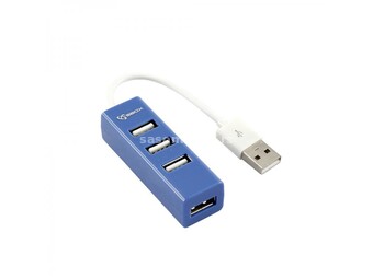 USB HUB 4 Portni USB 2.0 H 204 BL