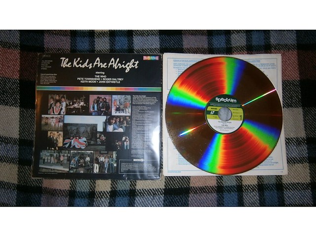 THE WHO - The Kids Are Alright LASERDISC