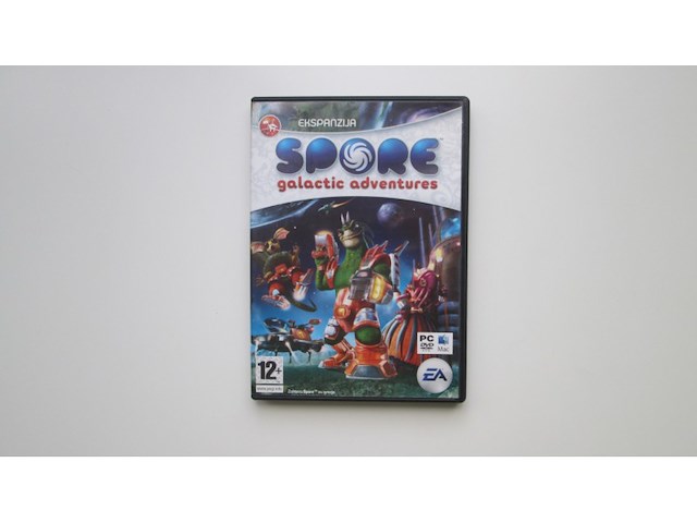 Spore, galactic adventures PC DVD ROM, 12+