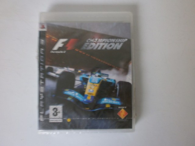 F1 Champion Edition PS3 - NOVO -
