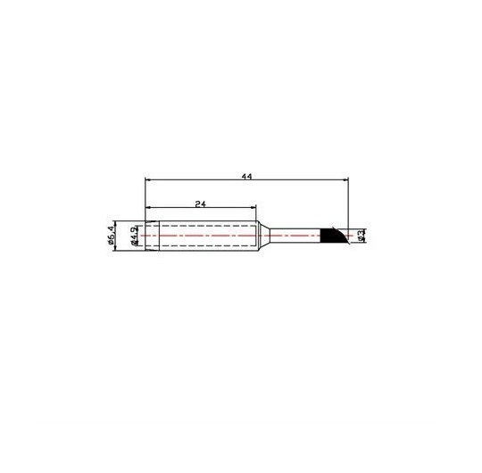 Soldering iron tip N9-3 (ZD-8916,ZD-8912,ZD-8917)