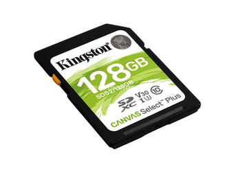 KINGSTON SDXC 128GB Class 10 U3, 100MB, s-85MB, s, SDS2, 128GB