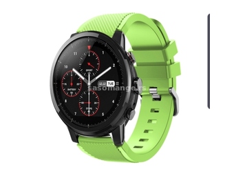 Narukvica Galaxy Watch Huawei Watch GT 22mm i 20mm svetlo zelena