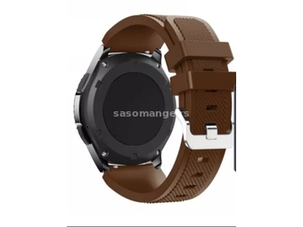 Narukvica Galaxy Watch Huawei Watch GT 22mm i 20mm smeđa