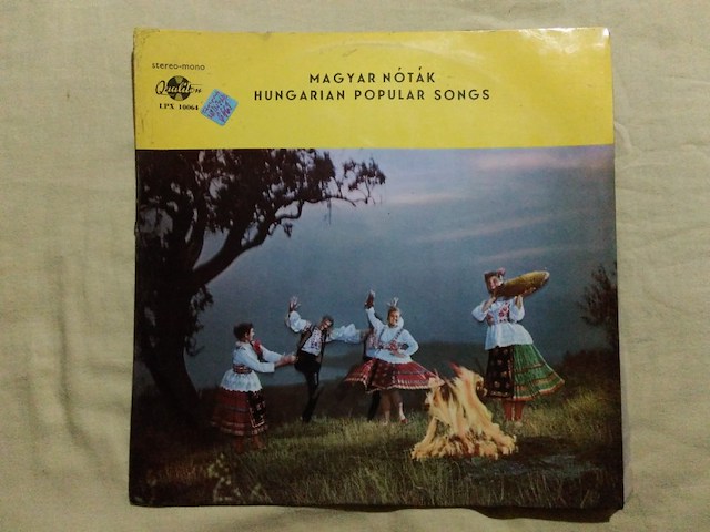 Hungarian popular songs