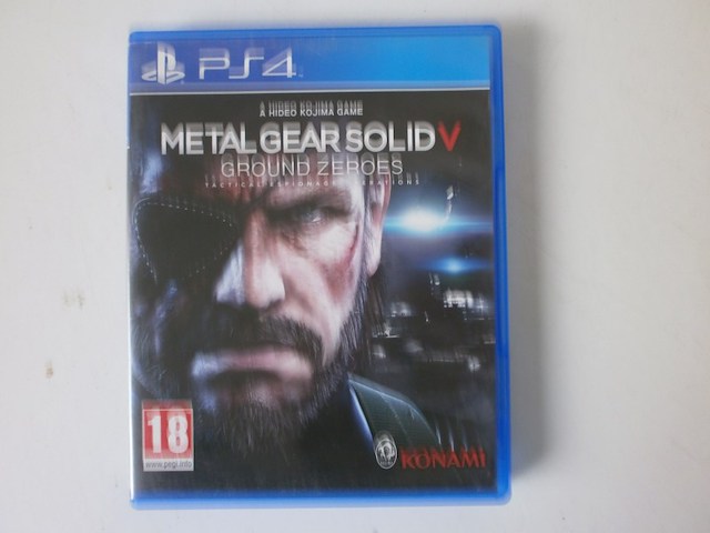 Metal Gear Solid  V PS4