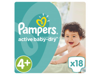 PAMPERS RP 4+ MAXI + ACTIVE (18)