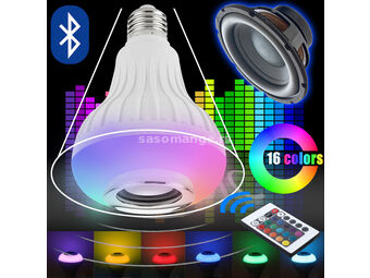 Bluetooth LED RGB Zvučnik Sijalica HIT!