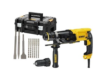 Elektro-pneumatski čekić sa SDS-Plus prihvatom DeWalt 900W + set pribora