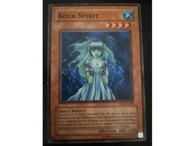 Yu-GI-OH!- Aqua Spirit