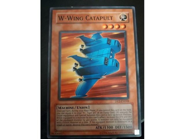 Yu-GI-OH!- W-Wing Catapult