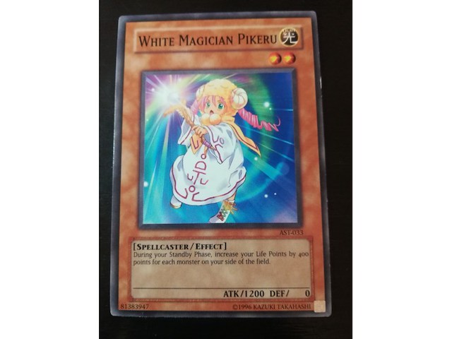 Yu-GI-OH!- White Magician Pikeru