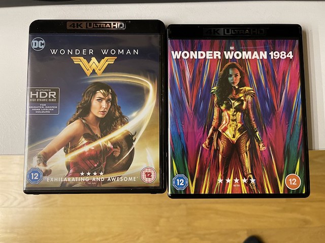 Wonder woman &; Wonder woman 1984 4k UHD blu ray