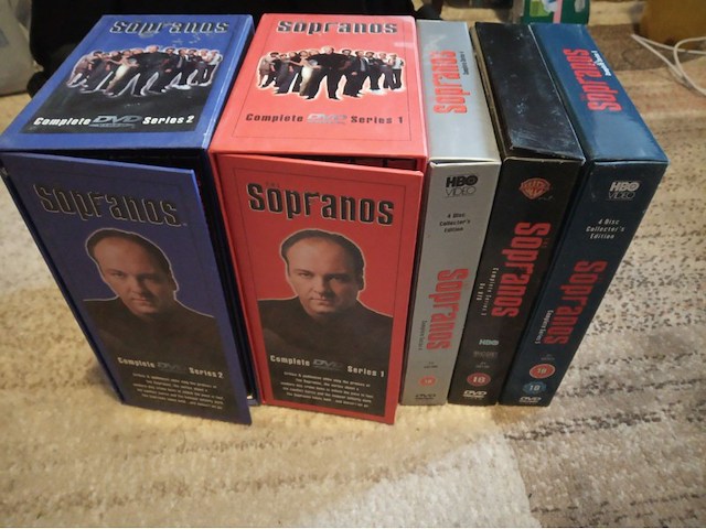 Porodica Soprano (Sopranos) - Prvih 5 sezona original