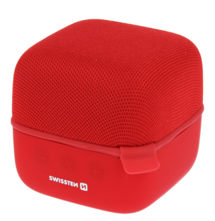 SWISSTEN Bluetooth zvučnik Music Cube (Crvena)
