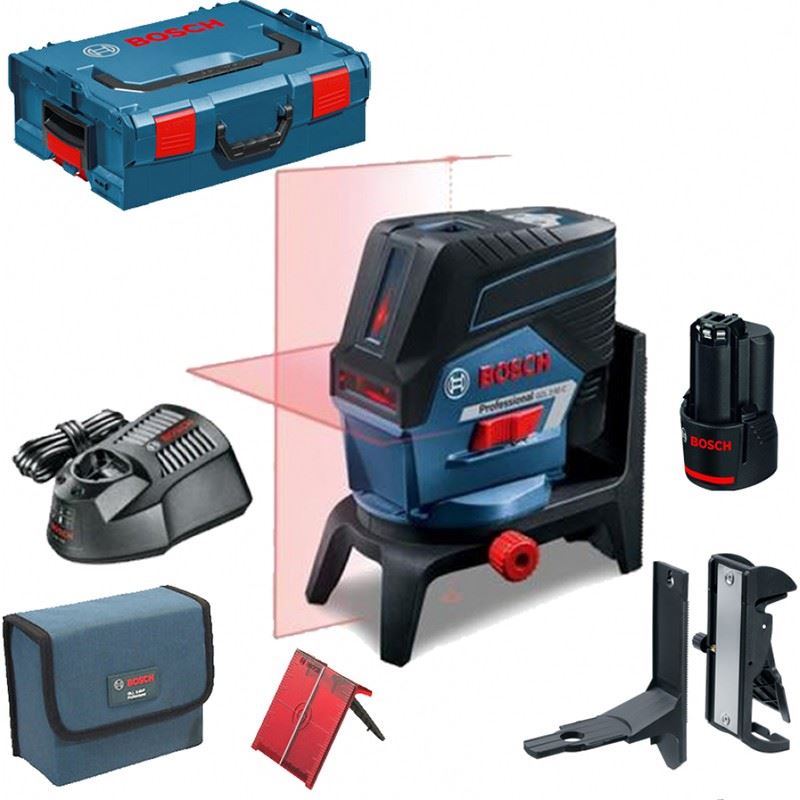 Bosch – GCL 2-50 C + RM 2 Kombinovani laser + baterija i punjač u koferu sa Bluetooth funkcijom