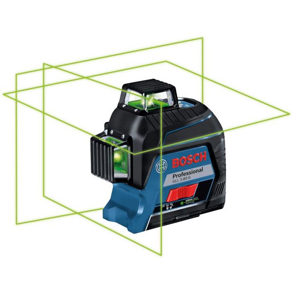 Bosch – GLL 3-80 G Linijski laser sa zelenim zrakom