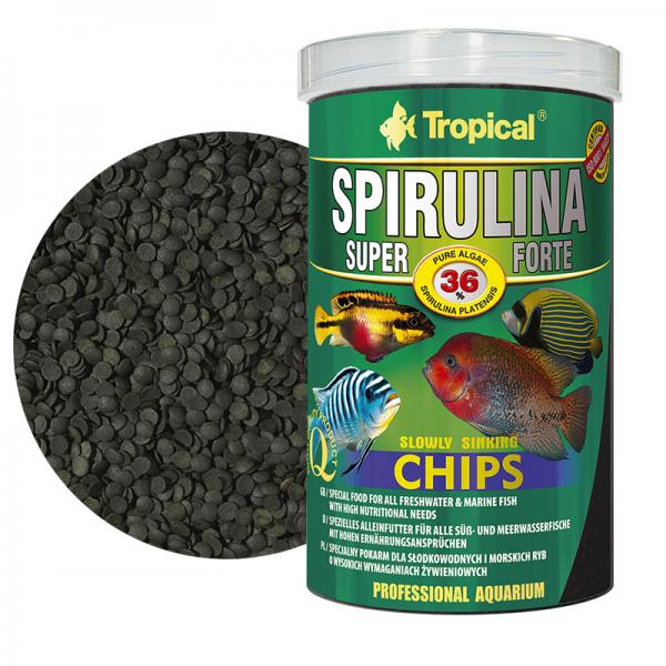 Tropical SUPER SPIRULINA FORTE CHIPS