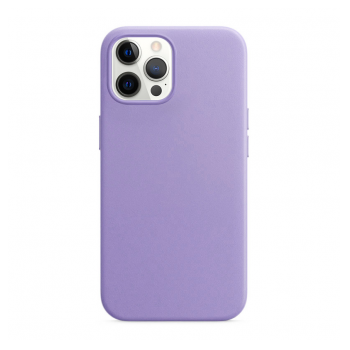 Maska Beautiful Shine Leather za iPhone 12/ 12 Pro ljubicasta.