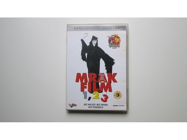 MRAK FILM 1,2,3 na 2 DVD