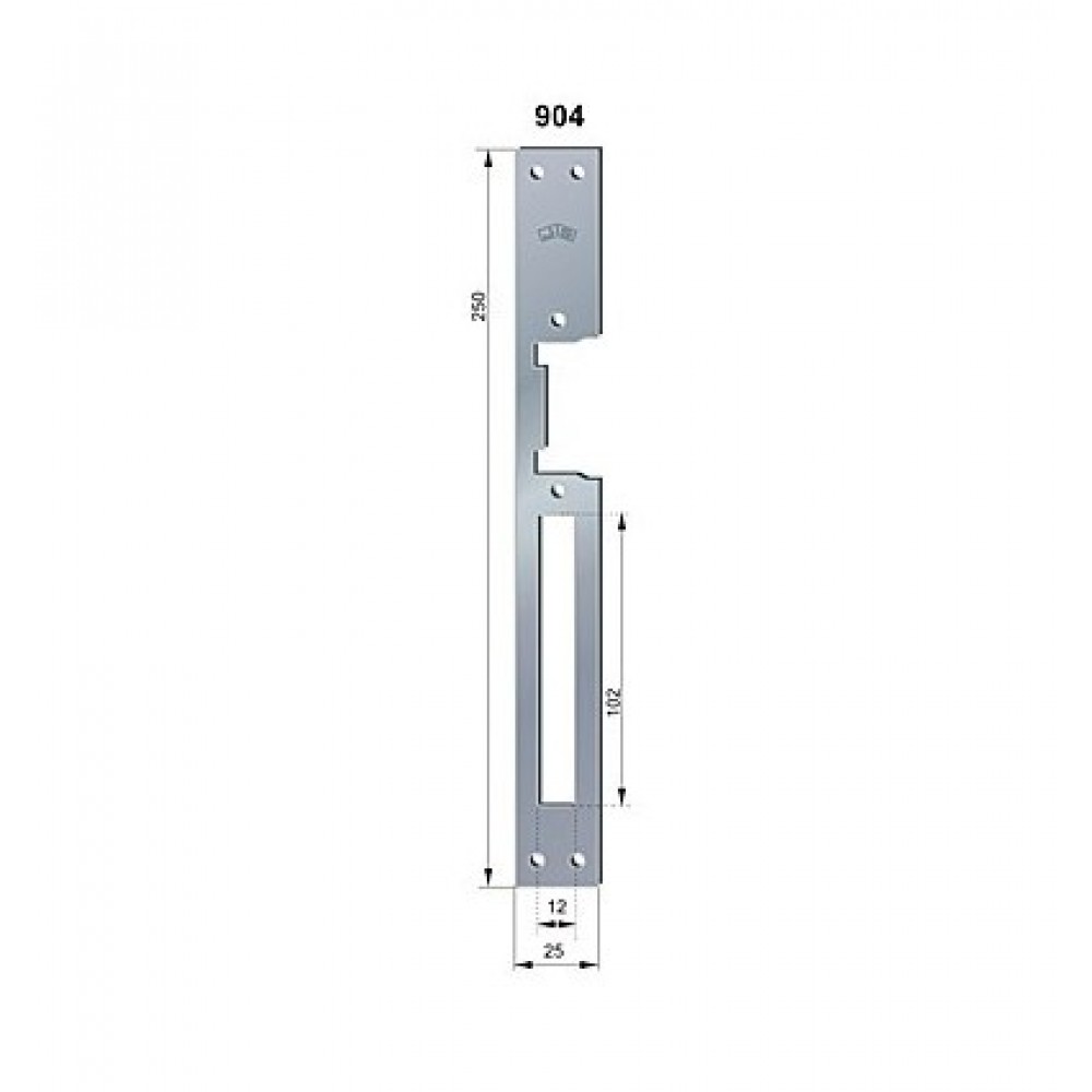 Prihvatnik dugi 904X za elektromagn.prihvatnik JIS