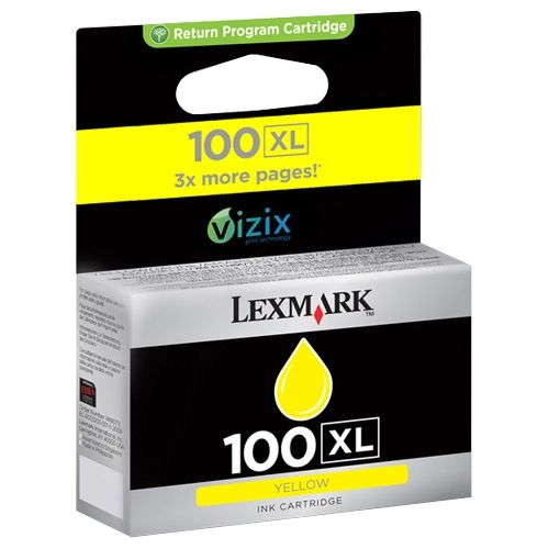 LEXMARK CARTIDGE 14N1071E YELLOW -100XL (LEXM S 405 MFP)