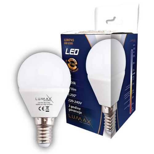 LUMAX LED SIJALICA LUMP45-6W 6500K (ODC)