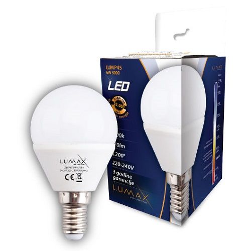 LUMAX LED SIJALICA LUMP45-6W 3000K (ODC)