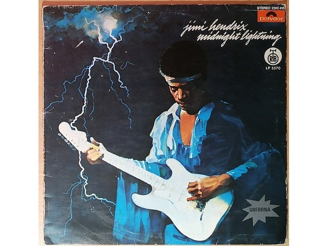 LP JIMI HENDRIX - Midnight Lightning (1976) VG