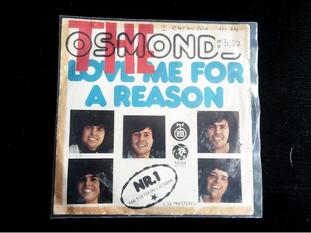 SS Osmonds - Love Me For A Reason