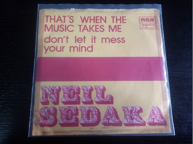 SS Neil Sedaka - That`s When The Music Takes Me
