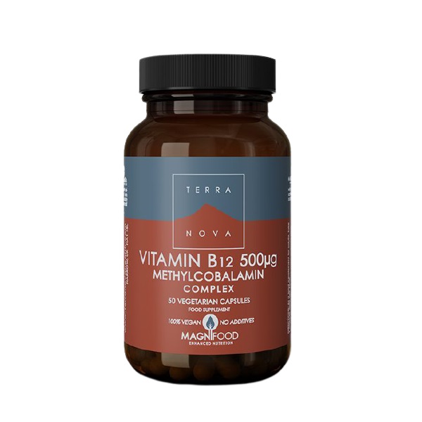 Terranova Vitamin B12 500μg 50 kapsula