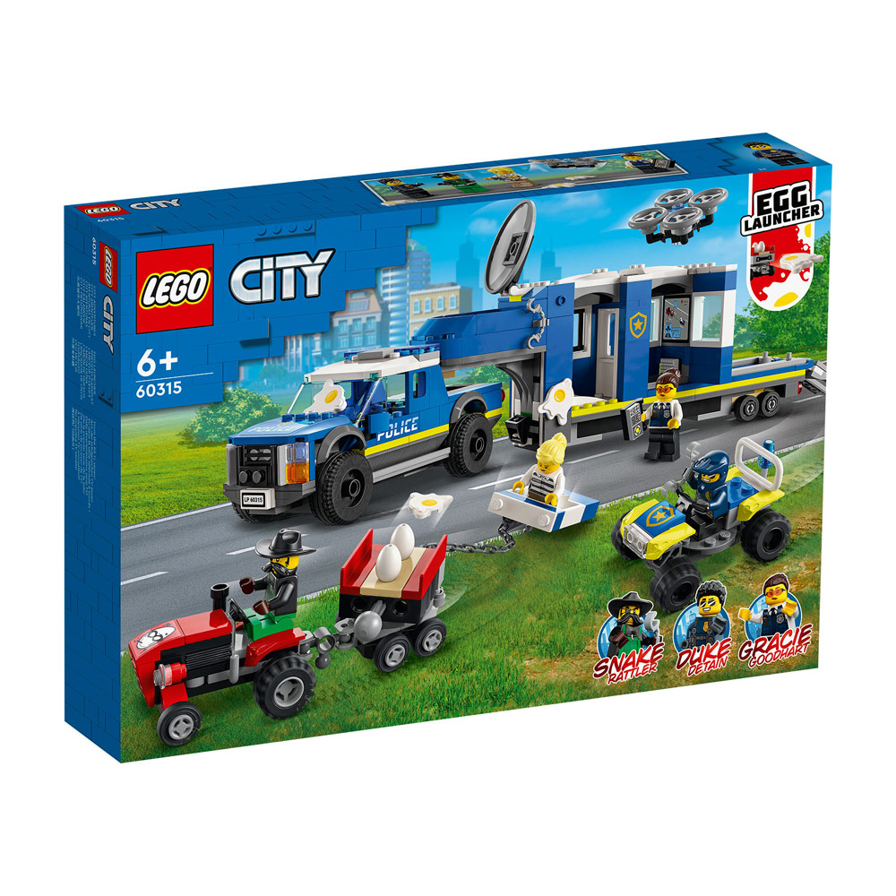 LEGO CITY Kamion sa mobilnom policijskom stanicom