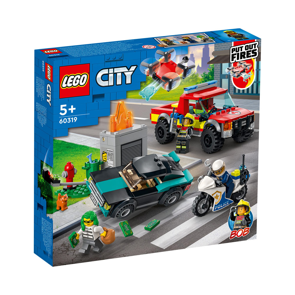 LEGO CITY Policijska potera i vatrogasci