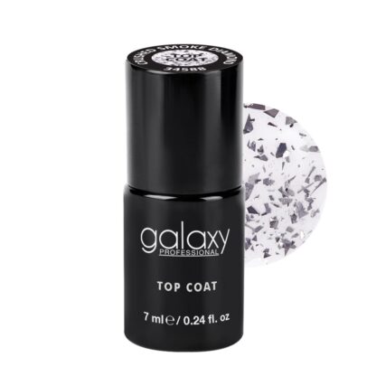 Završni nefiksirajući sjaj UV/LED GALAXY No Cleanse Crushed Smoke Diamond 7ml