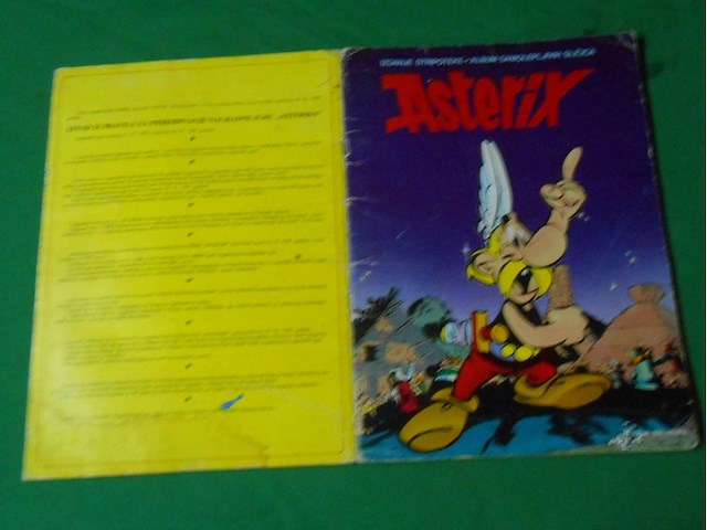 Asterix Album sličica Forum Novi Sad 1985.g pop.17%