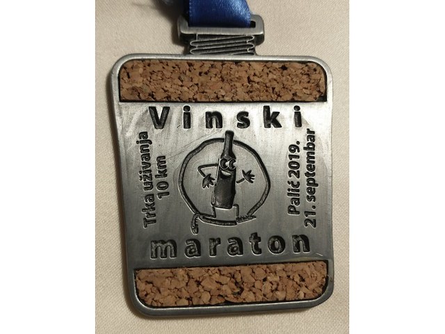 Vinski maraton Palić medalja 2019