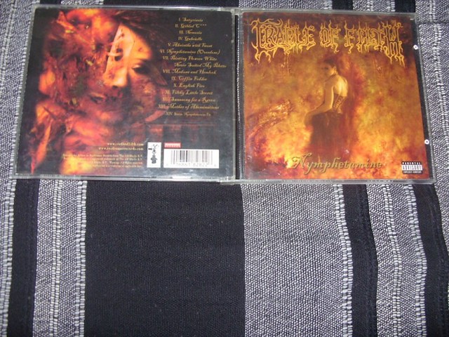 Cradle Of Filth – Nymphetamine CD Roadrunner EU 2004.