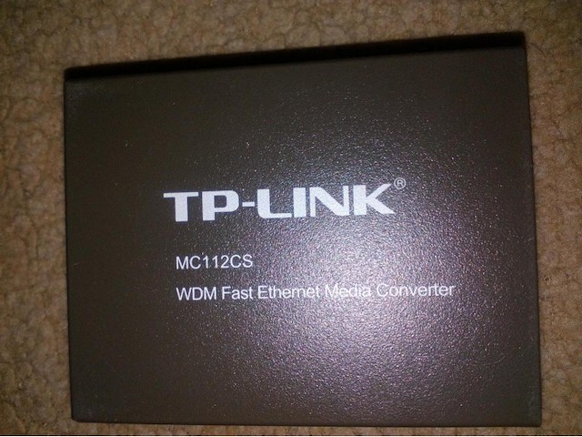 ! Fast Ethernet Converter TP-LINK MC112CS