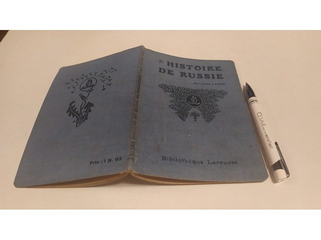 HISTOIRE DE RUSSIE Louis Leger