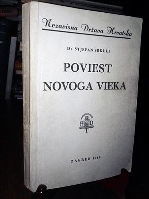 Poviest novoga vieka - Dr. Stjepan Srkulj