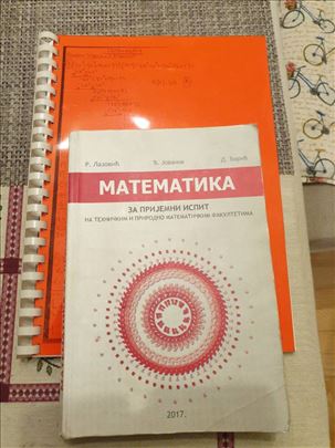 Matematika i fizika za prijemni ispit za tehn.faku