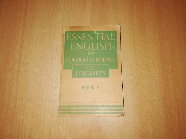 C. E. Eckersley - Essential english - Book 3
