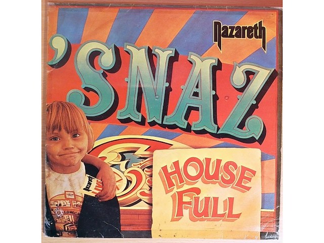 2LP NAZARETH - `Snaz (1982) samo jedna ploča