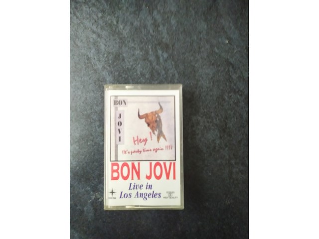 касета bon jovi - Live In Los Angeles