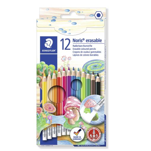 Drvene bojice sa gumicom NORIS ABS 1/12 Staedtler