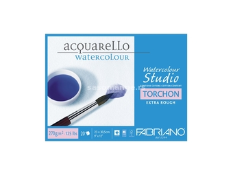 Blok Watercolour Studio Torchon 23x30,5cm 20L 300g Fabriano 19100276