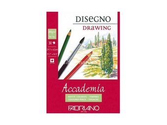 Blok accademia disegno drawing 29,7x42cm 30L 200g Fabriano 41202942