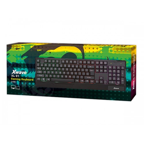 Tastatura gejmerska sa RGB pozadinskim osvetljenjem crna XL 01 028312