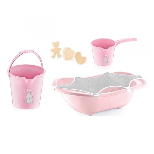 Set za kupanje Babyjem 5 delova pink